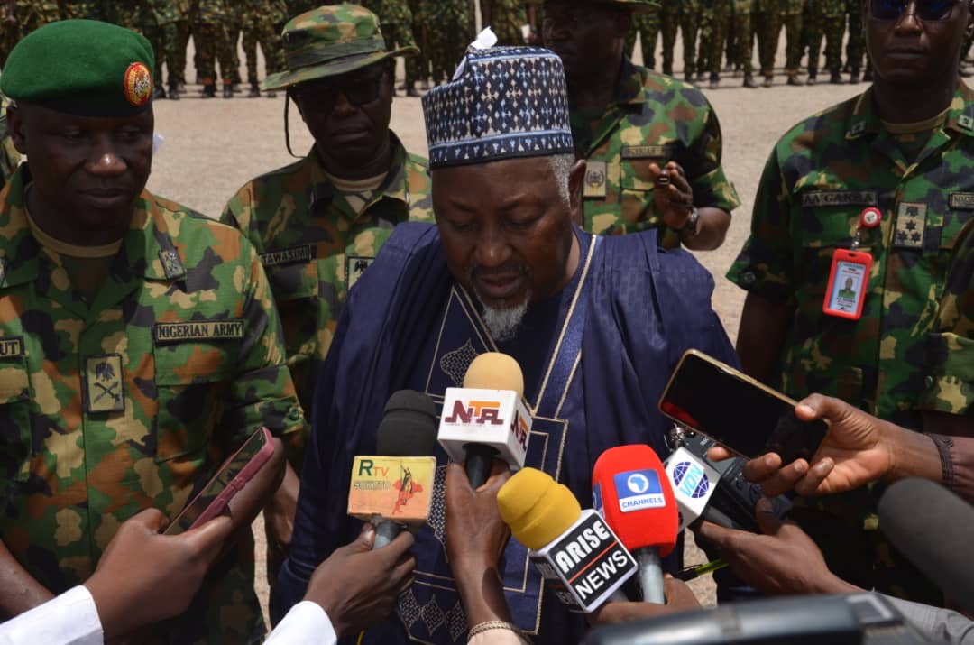 NEVER REST ON YOUR OARS UNTILL OUR COUNTRY IS COMPLETELY SAFE - Badaru ...